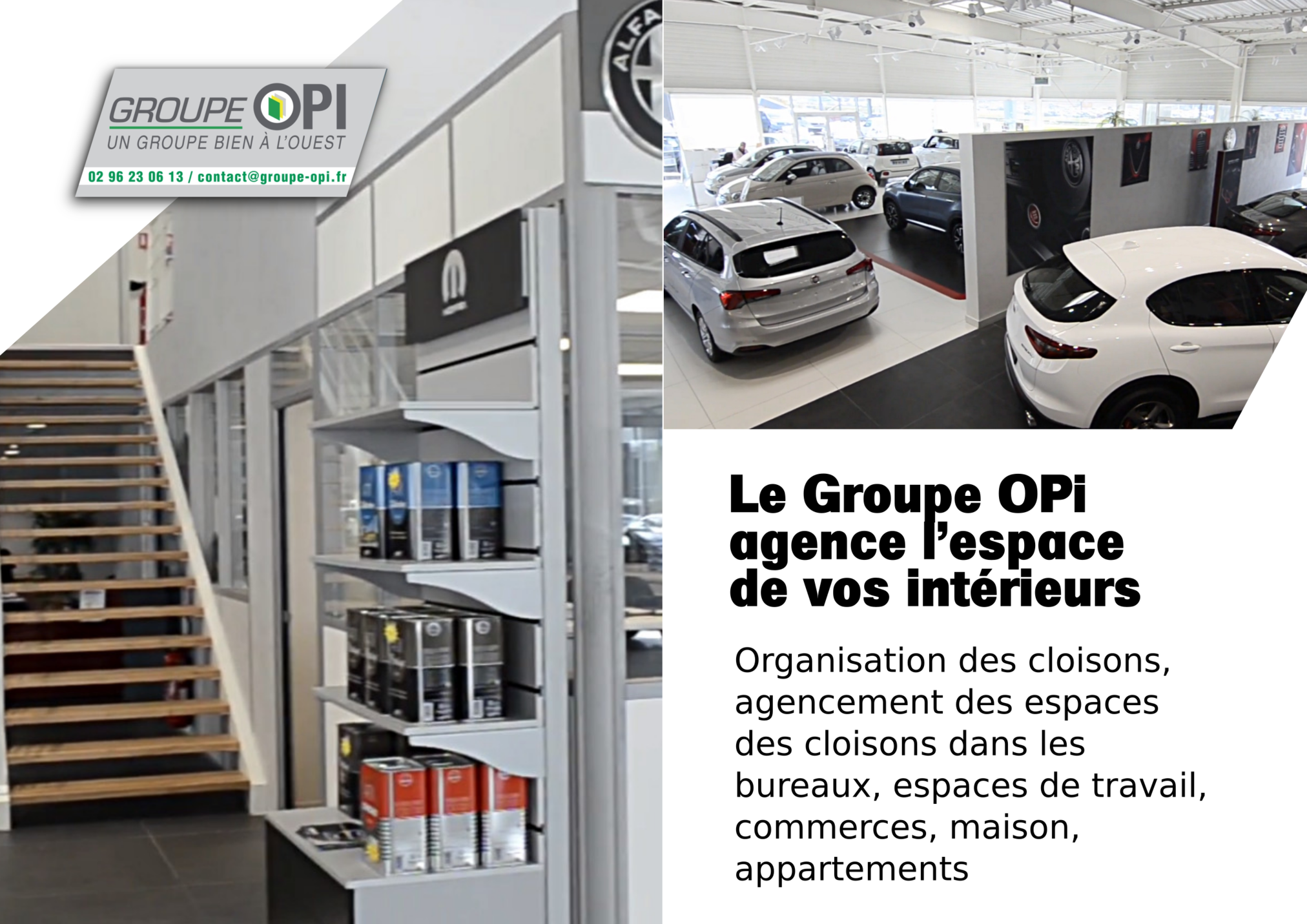 Organisez vos espaces de travail avec le Groupe OPI
